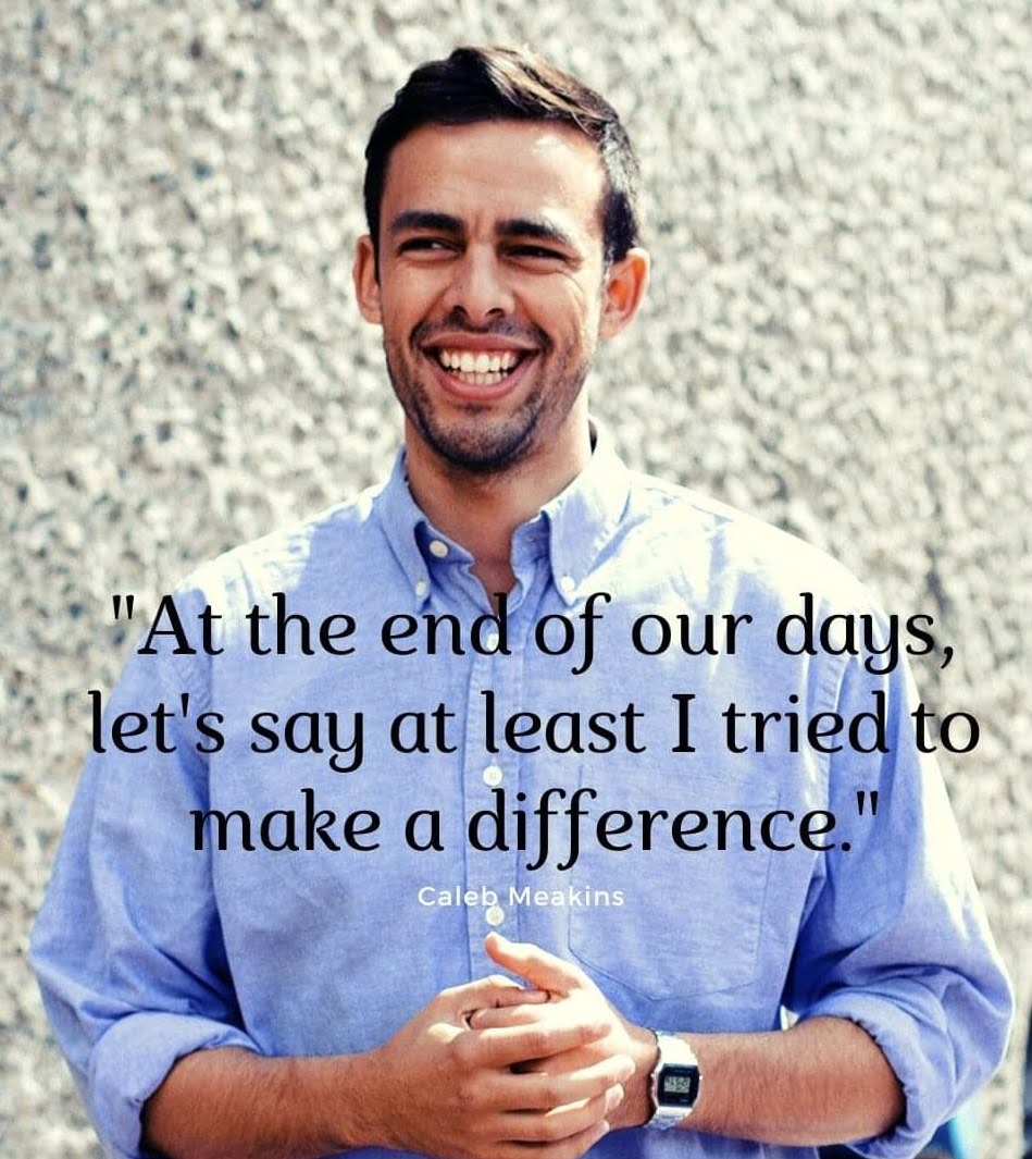 CALEB MEAKINS – INSPIRATIONAL SOCIAL ENTREPRENEUR – Arabella Stewart